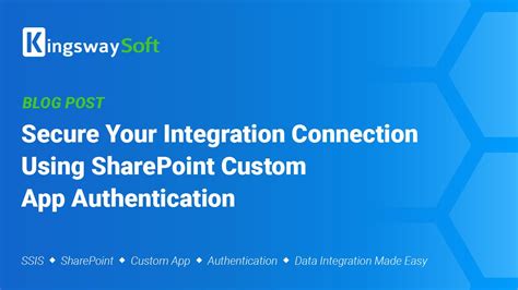 Kingswaysoft On Linkedin Kingswaysoft Ssis Sharepoint Customapp