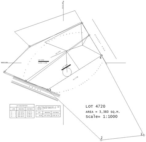 Plot Design Near Road Cad Block Dwg Autocad Drawing Cadbull