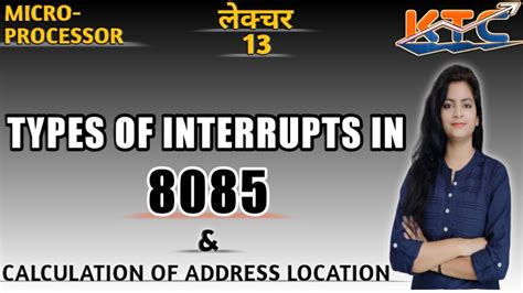 Interrupts Pin In 8085 Vector And Non Vector Maskable And Non Maskable