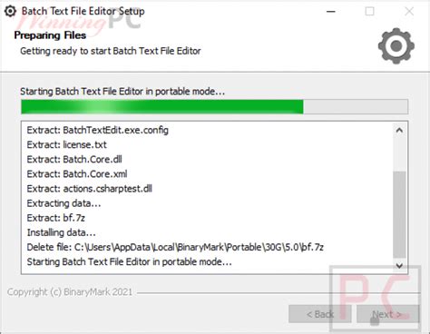 Binarymark Batch Text File Editor Professional Free Key