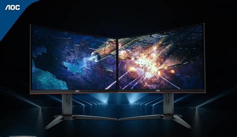 AOC Curved Gaming Monitors Unveiled Games Middle East And Africa
