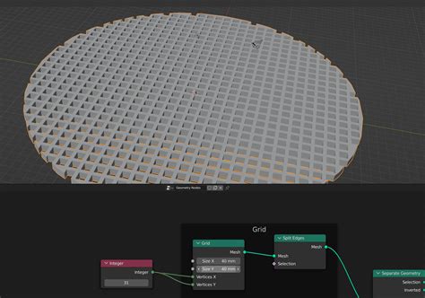3d Printing Making Different Size Sieve Meshes Using Geometry Nodes