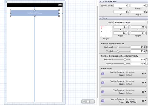 Iphone Unable To Simultaneously Satisfy Constraints Error With