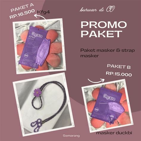 Jual Strap Makser Masker Duckbil Pengait Masker Paket Shopee Indonesia