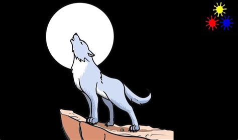 How To Draw A Wolf Howling Step By Step Entertainment For All