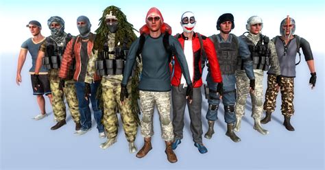 Customized Characters 3d Humanoids Unity Asset Store