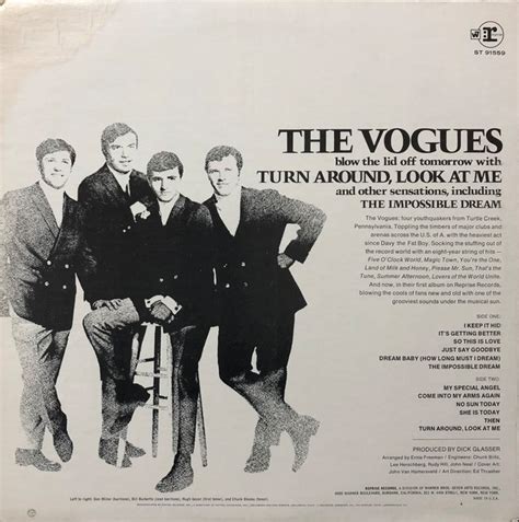 【lp】ザ・ボーグス The Vogues Turn Around Look At Me Vinyl Shop Shiosairec