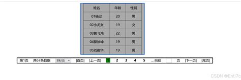 Javascript分页的制作用js拼接一个可以分页的表格 Csdn博客