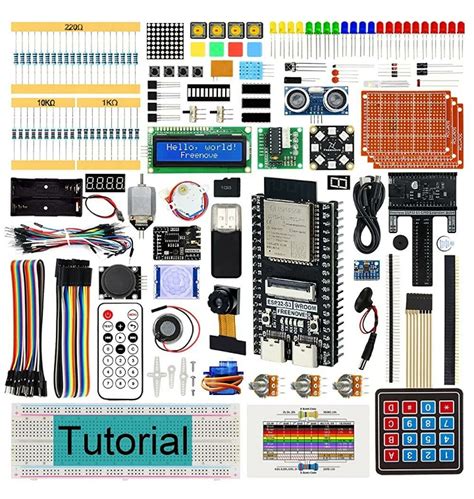 freenove esp32 s3 wroom용 얼티밋 스타터 키트 포함 arduino ide와 호환 온보 티몬