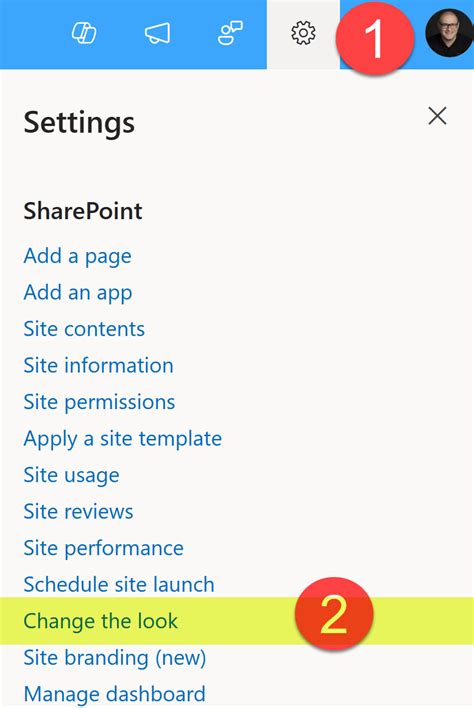How To Configure The Sharepoint Site Header Sharepoint Maven