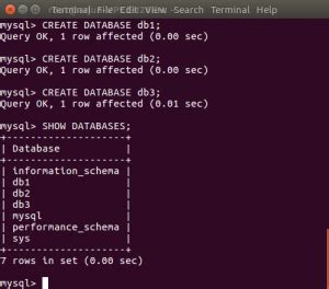 How To Show Existing Databases In MySQL