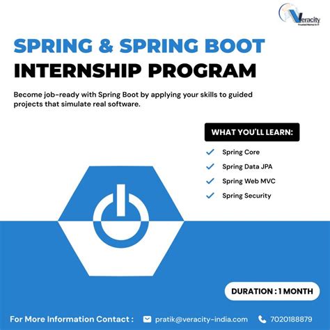 Springboot Javadeveloper Internshipopportunity Backenddevelopment