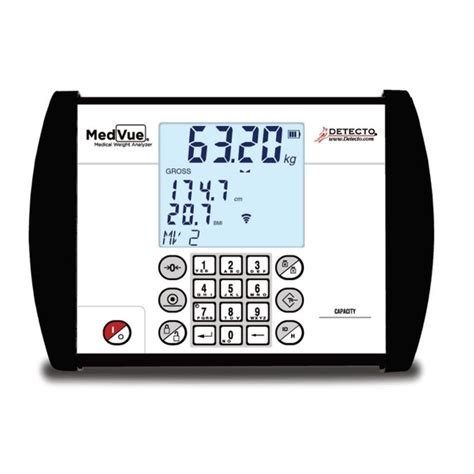 Detecto Medvue Mv2 Owner S Manual Pdf Download Manualslib