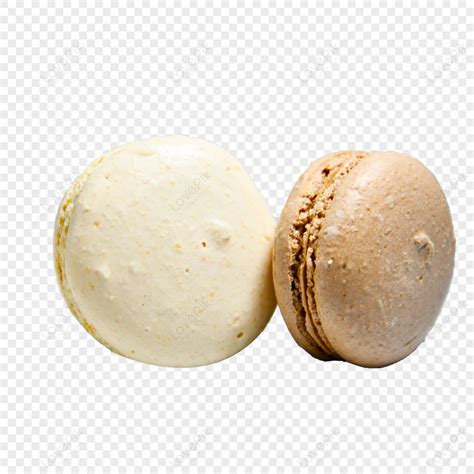 흰색과 갈색 마카롱 비스킷쿠키디저트생과자 Png 일러스트 무료 다운로드 Lovepik