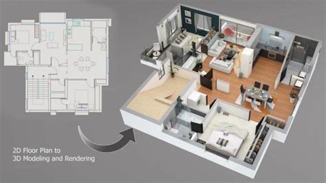 key differences between 2d and 3d rendering in architecture 3d rendering expert