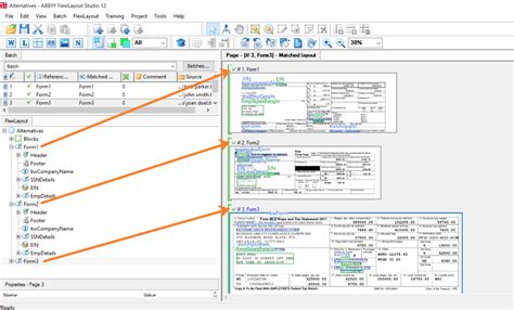 how to capture fields from the same type of documents but with