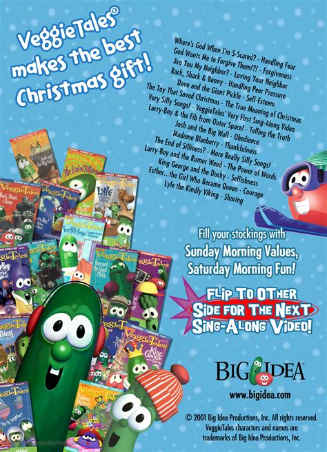 Veggietales Makes The Best Christmas T 2001 By Janiceemmonsfan1990