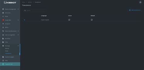mastering custom translations and language settings on the kaa iot platform