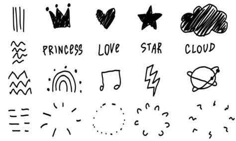 Aesthetic Doodle Vector Art Icons And Graphics For Free Download