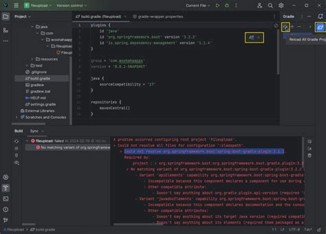 spring boot gradle project 우하하앱스
