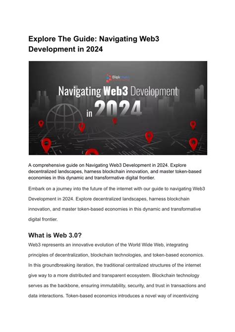 PPT - Web3 Development in 2024 PowerPoint Presentation, free download - ID:12888732