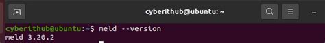 How To Install Meld On Ubuntu LTS Focal Fossa CyberITHub