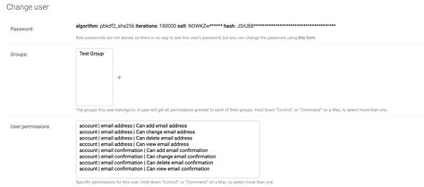 Python Group And Permissions Assignment Missing When Using Custom