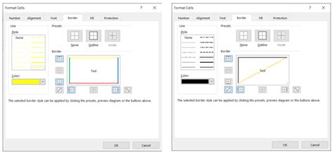 How To Create A Custom Border In Microsoft Excel