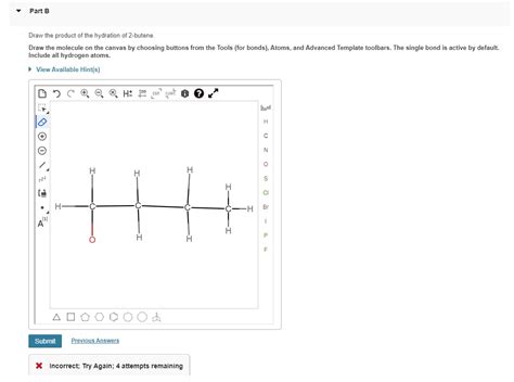 Solved Part Bdraw The Product Of The Hydration Of