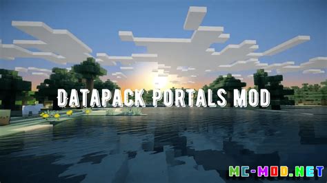Datapack Portals Mod 1193 1182 Mc Modnet