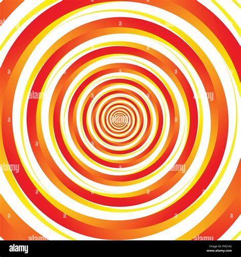 Concentric Converging Circles Abstract Vortex Spiraling Graphics