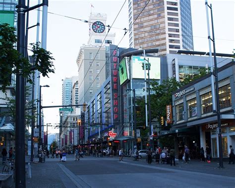 Vancouver Then And Now Granville Street Photos News
