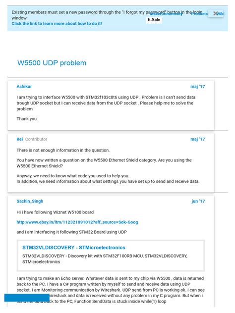 W5500 Udp Problem Open Hardware W5500 Ethernet Shield Wiznet
