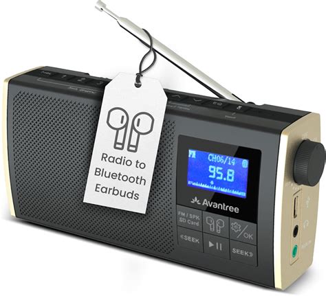 Streaming Radio To Earbuds Or Home Stereo System Fm Radio Bluetooth Transmitter