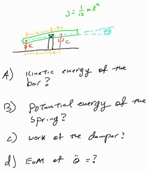 Solved I Need Help With Solving This Dynamics Problem Using Chegg Com