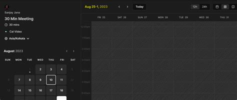 Weekly Large Calendar Date Format Header Incorrect Months · Issue 10503 · Calcom · Github