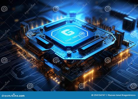 The Essence Of A Highly Advanced Processor Chip A Testament To The