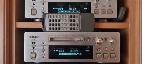 Minidisc Teac Md h 500 - audioweb