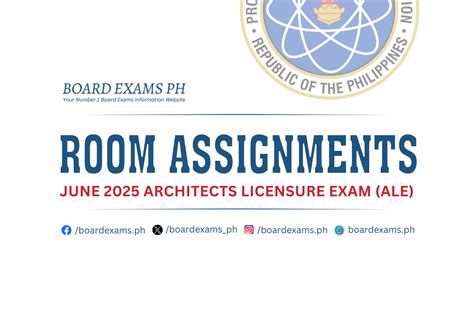 Room Assignments Board Exams Ph