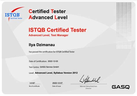 Ilya Dimanov On Linkedin Istqb Istqbcertification Testmanager Qamanager