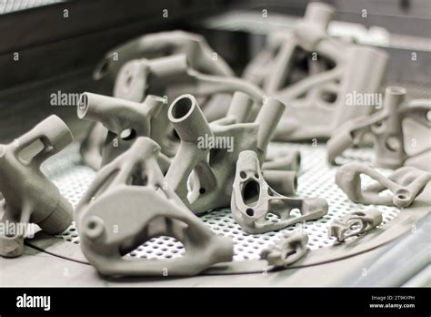 3d Printed Parts And Generative Design Topology Optimisation Stock