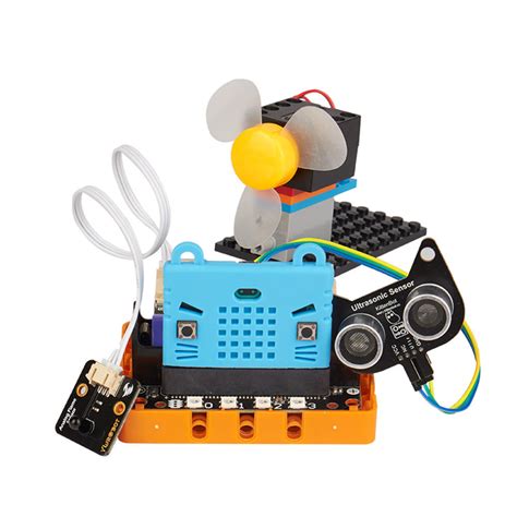 Kittenbot Micro Bit Kittenblock Makecode Graphic Program Diy Educational Robot Kit Compatible