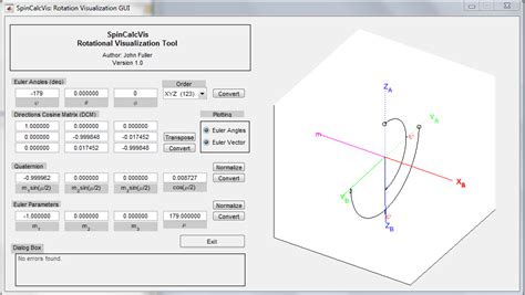 Matlab Comparision Of Axis Angle And Euler Angles Contradicting