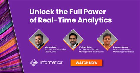 Unlock The Full Power Of Real Time Analytics