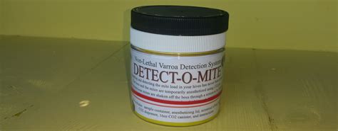T S Bee Farm Detect O Mite Non Lethal Varroa Detection From Beekeepers