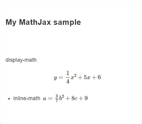 WordPressで数式を書くプラグインSimple MathJaxの使い方 sj note