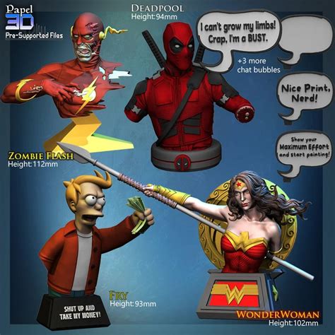 Cults Bust Pack Free High Quality Models