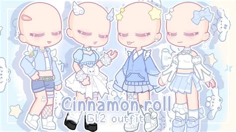 Cinnamon Roll Gl2 Outfit Ideas 🐁 Gacha Life 2 Youtube