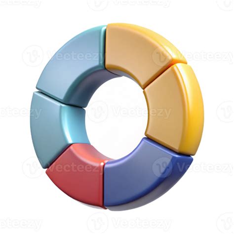 Hypnotic Celebrated Circular Infographic With Five Segments Clean Lines Flat Colors Minimal