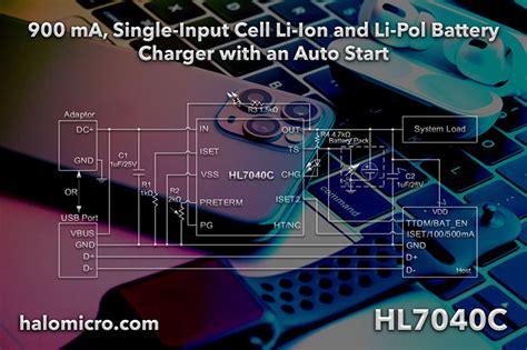 Halo Microelectronics Introduces A New Li Ion And Li Pol Battery